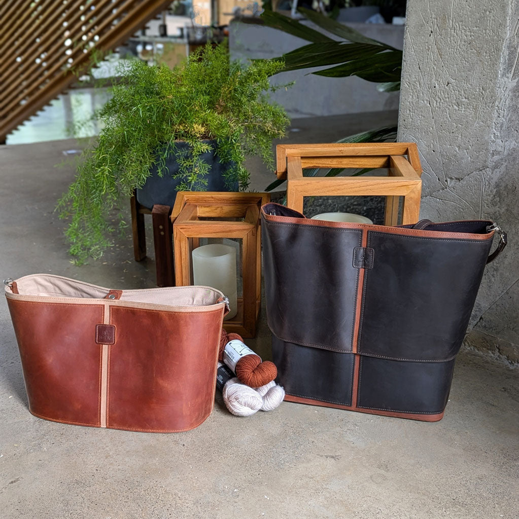 The Telescopic Tote: The Ultimate Knitting Bag for Yarn Lovers Everywh – Thread and Maple