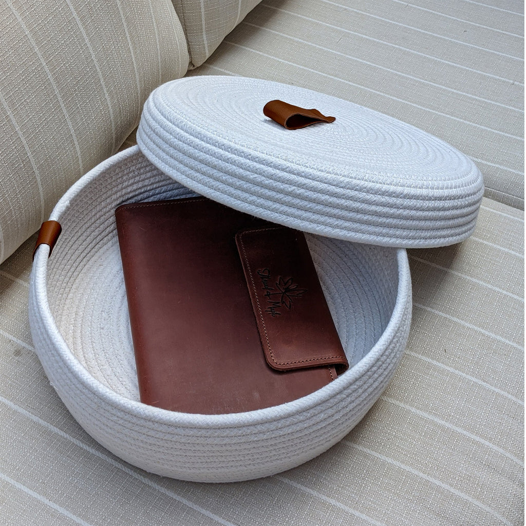 Nook Baskets | Knitting Yarn Storage Baskets – Thread and Maple