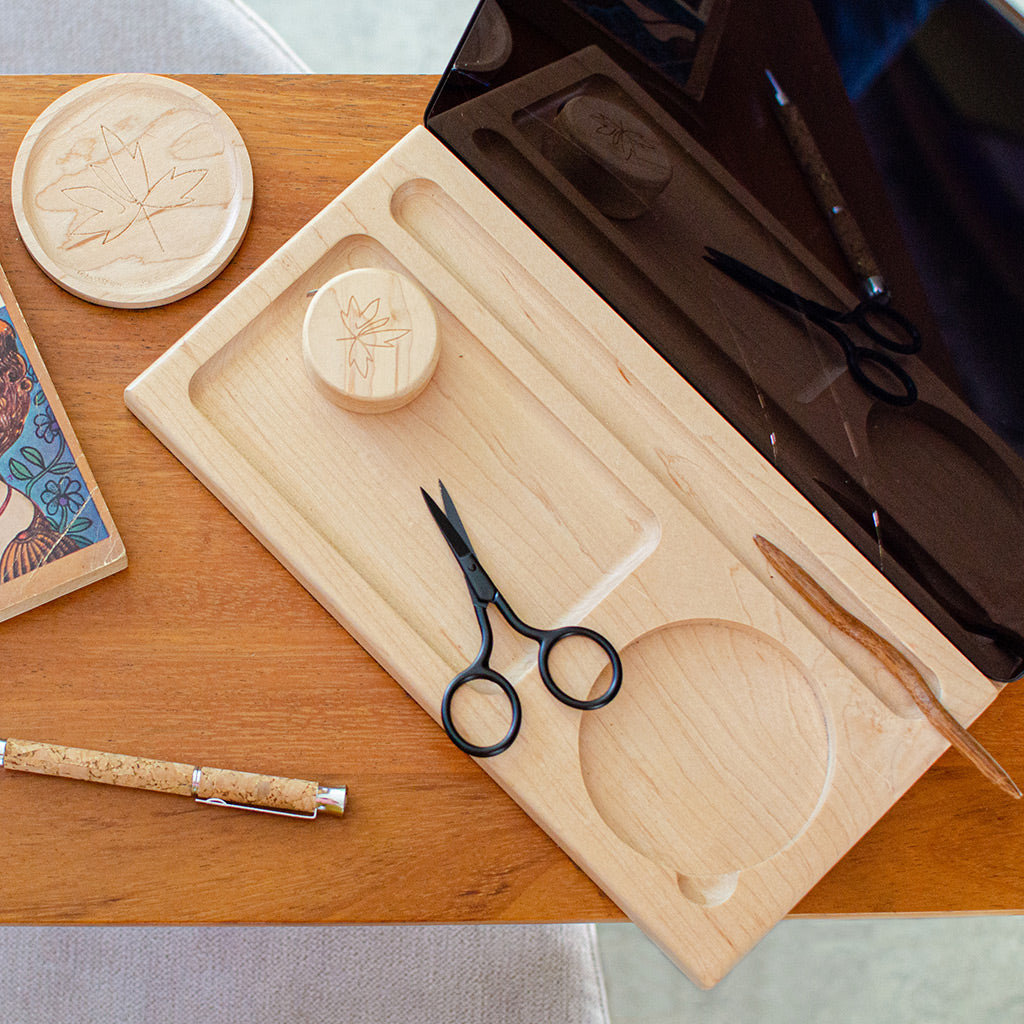 Boxes and Trays – Thread and Maple