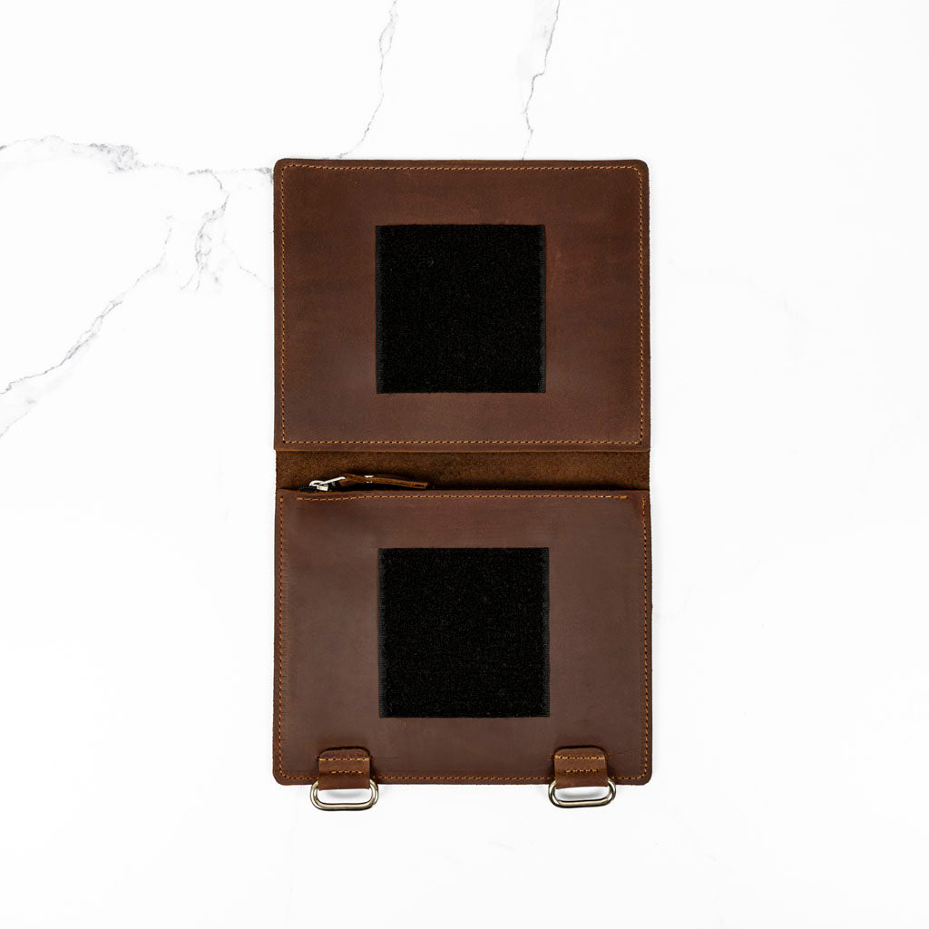 Mini Binder Page 1 Double Velcro Zip – Thread and Maple