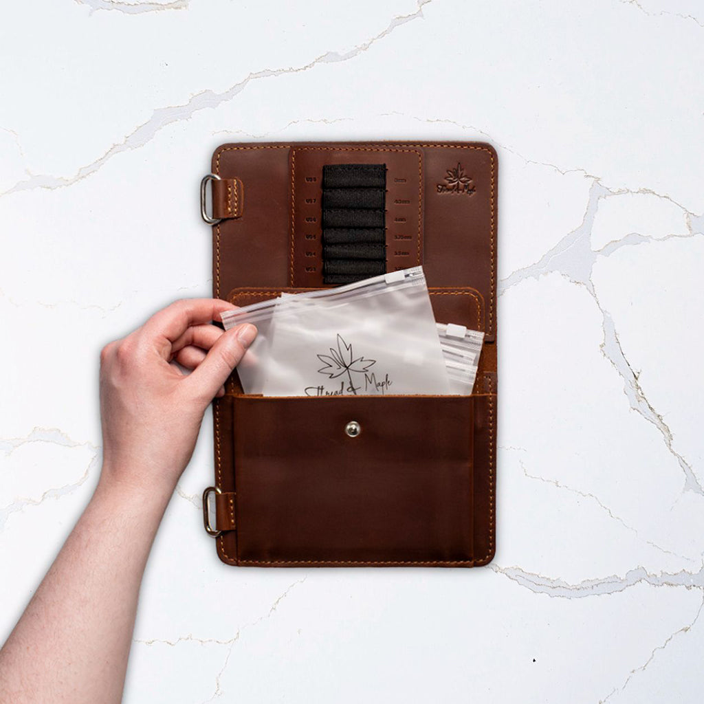 Addi Interchangeable Needles Case | Kniting Organizer – Thread and Maple