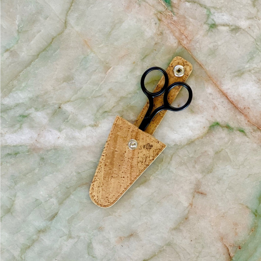 Cork Embroidery Scissors Sheath | Eco-Friendly Knitting Accessories ...