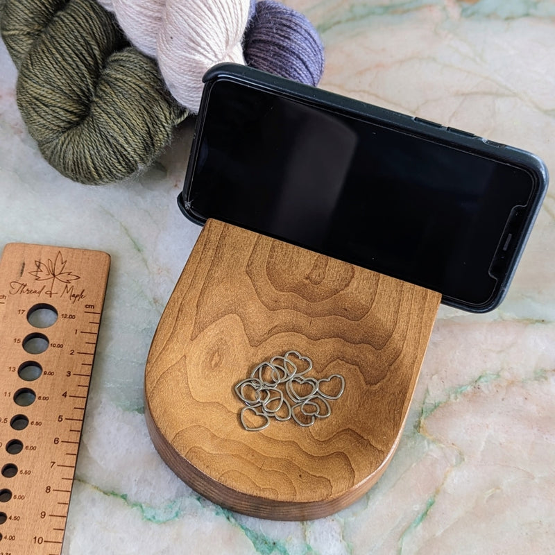 Steel Heart Stitch Markers – Thread and Maple